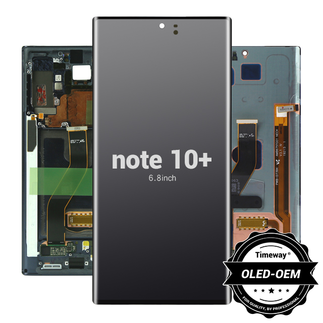 TIMEWAY factory For SAM note 10+ Super AMOLED screen replacement 6.8 ...